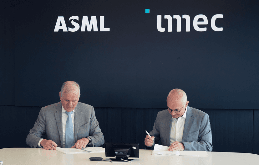 Imec and ASML sign MoU | imec