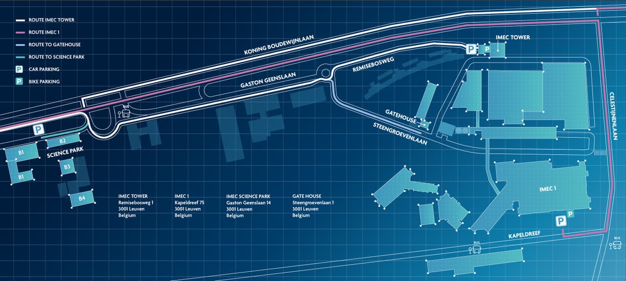 imec - Connect with us - imec Leuven (Headquarters)