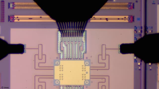 Seamless InP chiplet integration on RF silicon interposer | imec