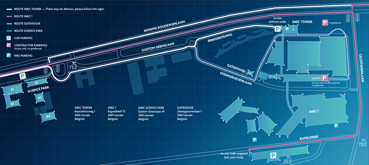 imec - Connect with us - imec Leuven (Headquarters)