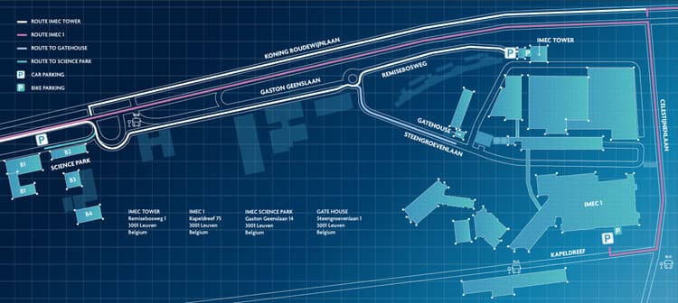 imec - Connect with us - imec Leuven (Headquarters)