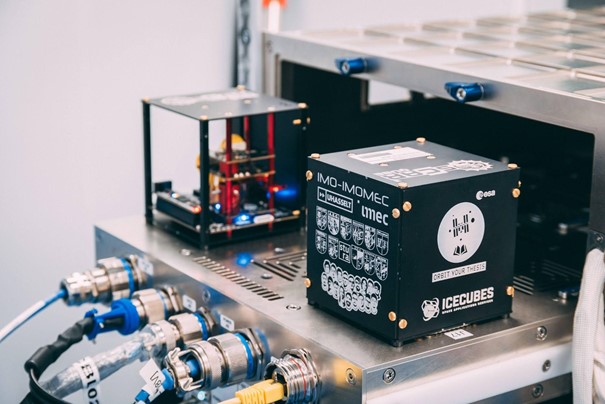 OSCAR-QUBE: diamond-based magnetic sensing in space | imec