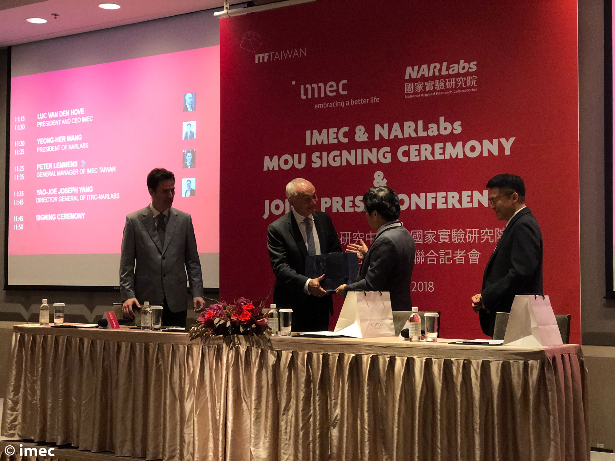Imec Taiwan and ITRC-NARLabs to collaborate on advanced imaging and optics applications | imec