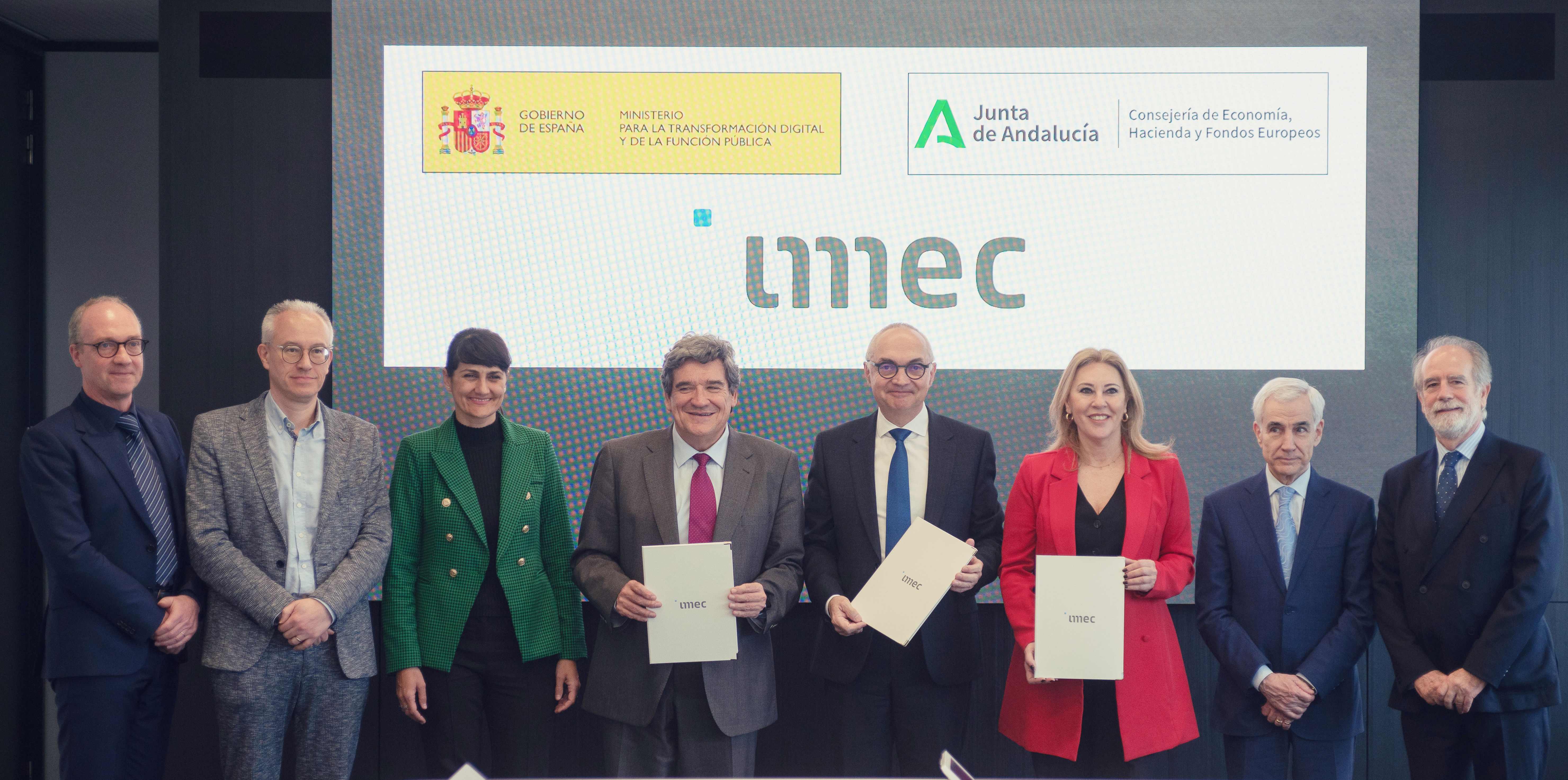 Spanish government, region of Andalusia and imec sign MoU | imec