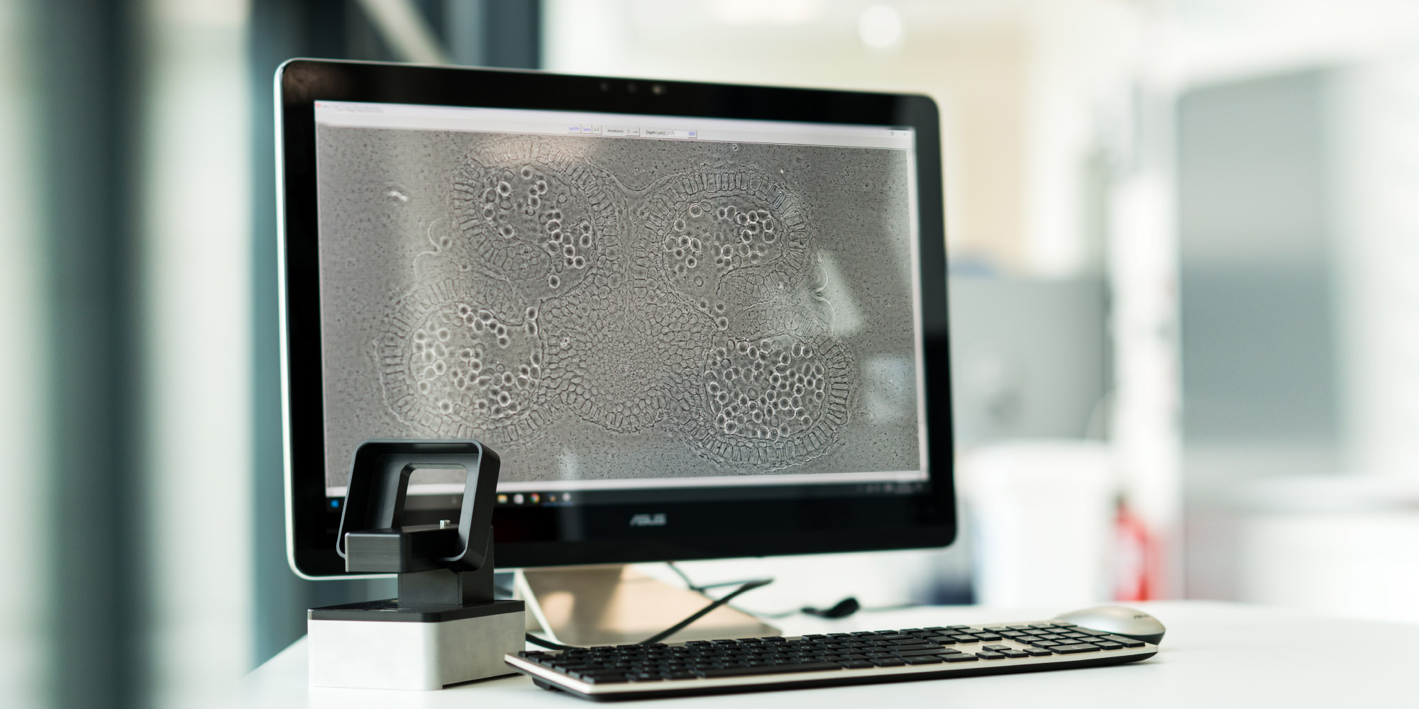 Lens-free imaging: compact, scalable, high-res | imec