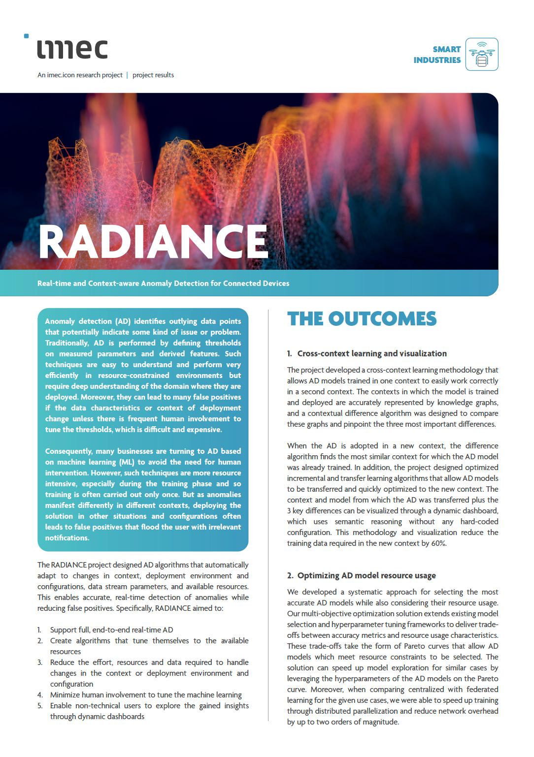 imec.icon project - RADIANCE